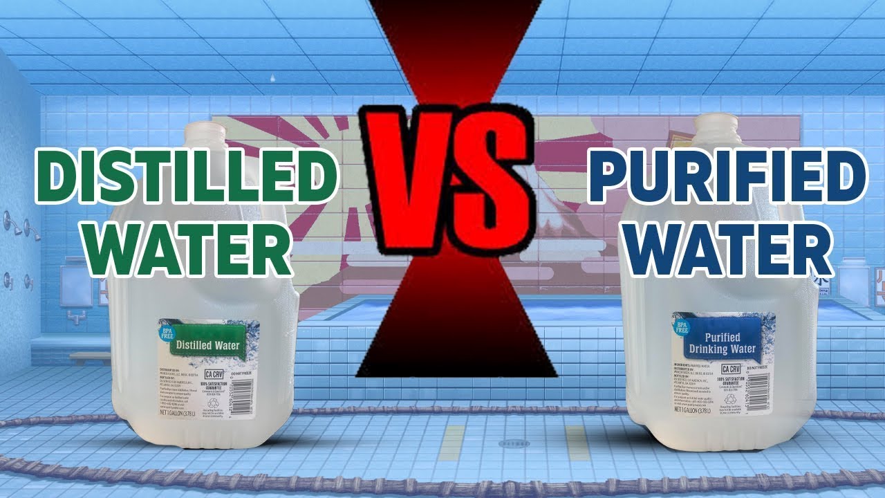Difference Between Distilled Water and Purified Water | SuperPure